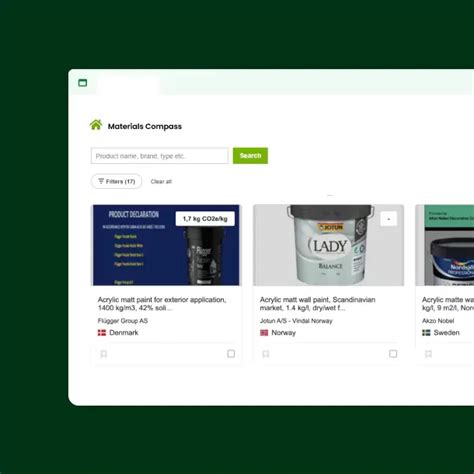 Materials Compass Compare Sustainable Building Materials One Click Lca