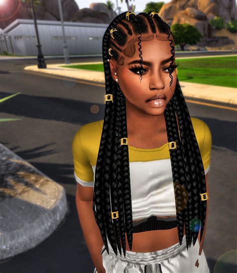Ebonix Nivea Sims 4 Hair Male Sims 4 Black Hair Sims Hair