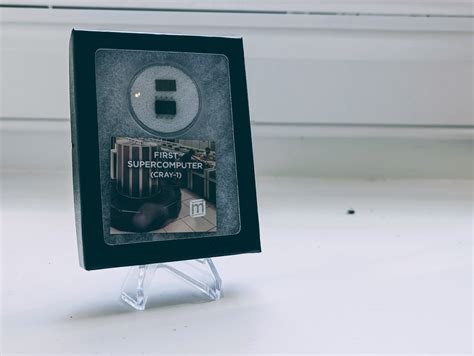 Mini Museum Cray 1 Supercomputer Module Board Fragment And Ic Chip 19 Westport Tech Museum