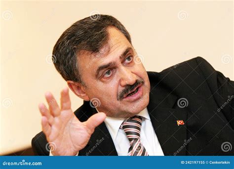 Veysel Eroglu Portrait Editorial Image Image Of Politican 242197155
