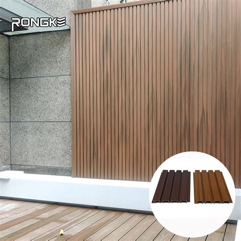 Outdoor WPC Wall Cladding Wood Plastic Composite Wall Panels China