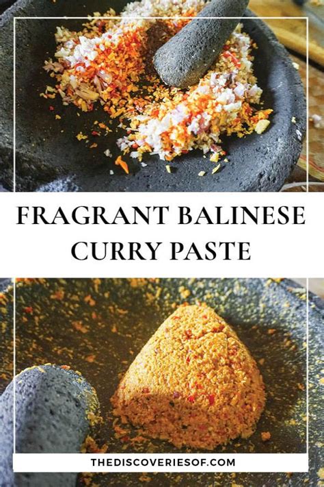 Bumbu Bali Balinese Spice Paste Base Genep Artofit