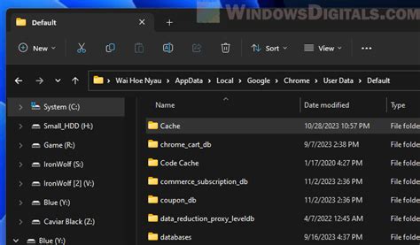 How To Change Google Chrome Cache Location In Windows