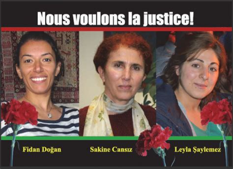 Paris Marche Blanche Pour Sakine Fidan Et Leyla Kurdistan Au Féminin