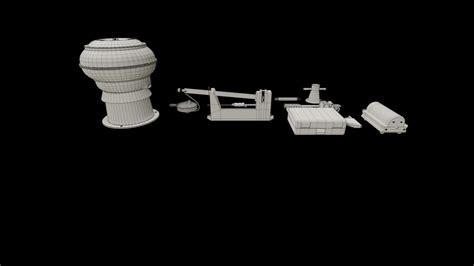 Ammo Reloading Workbench Free Vr Ar Low Poly 3d Model Rigged Cgtrader
