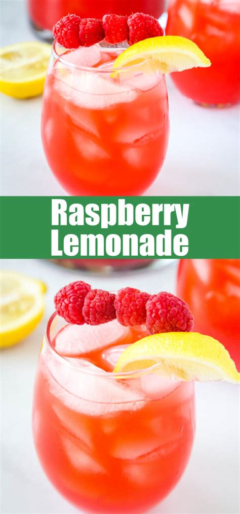 Homemade Raspberry Lemonade Recipe Dinners Dishes And Desserts