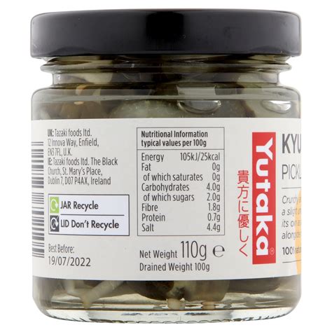 Yutaka Kyurizuke Pickled Cucumber 110g Yutaka Shop Online