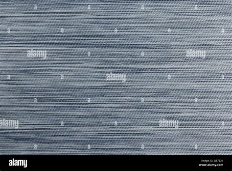 Gray Fabric Background From Textile Dense Material With Wicker Pattern