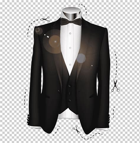 Traje De Esmoquin Corbata De Lazo Formal Traje De Novio Negro Amor