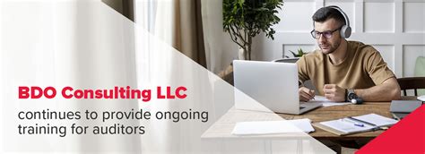 Bdo Consulting Llc Continues To Provide Ongoing Training For Auditors