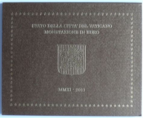 Vatican Year Set 2011 Papst Benedictus Xvi Catawiki