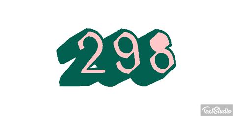 298 Number Animated  Logo Designs