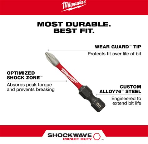 Bit Philips Ph2 X 50mm C 05 Pçs 48 32 4602 Milwaukee