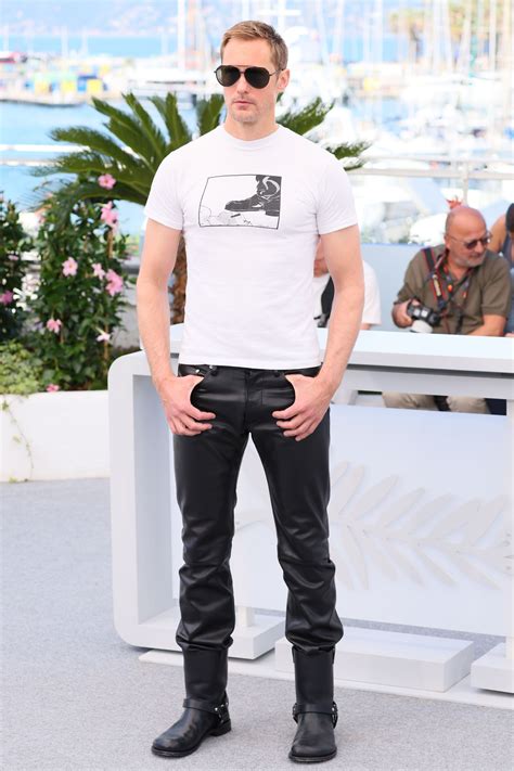 Alexander Skarsgård Wears Thigh High Boots On The Cannes Film Festival