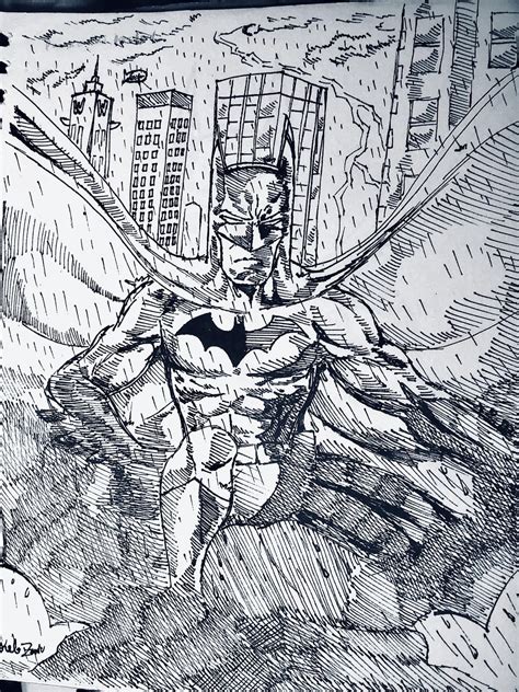 Batman Ink Art Rbatman