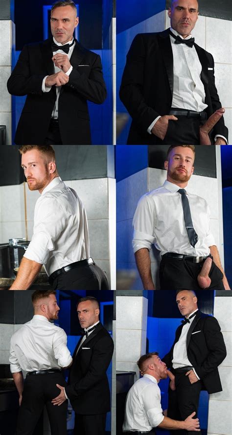 Tuxed Up Man Fucks The Ginger Bathroom Attendant Blog GayDemon