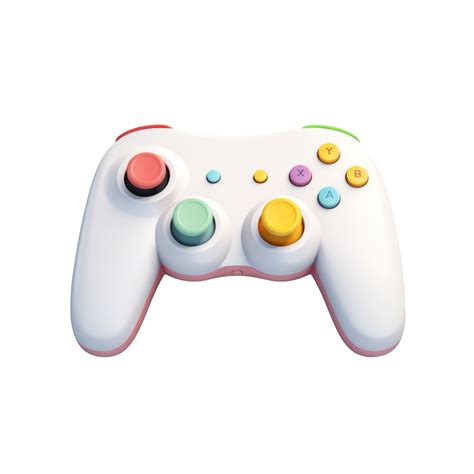 Video Game Controller Shown As A Simple 3d Image It Looks Like A Joystick In 3d Form 28023594 Png