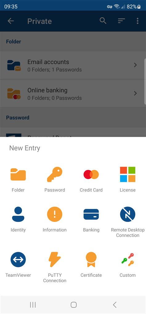 Screenshots Of Our High Performance Password Manager