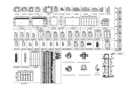Column Schedule Structure And Column Construction Details Of Hotel