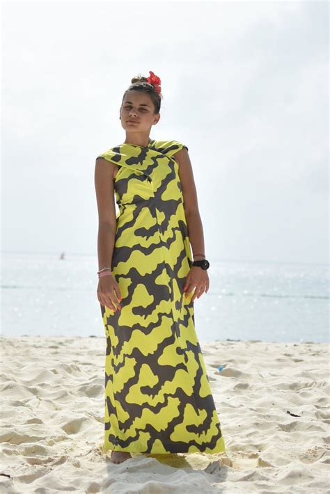 Colorful Maxi Dress Allseams