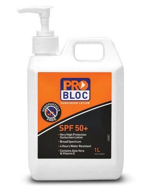 Ss1 50 1l Probloc Spf50 Sunscreen