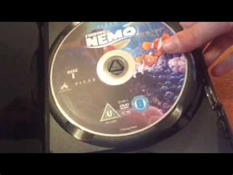 Finding Nemo Dvd Unboxing Youtube
