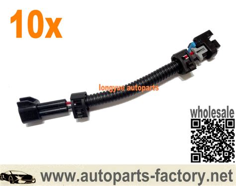 Delphi Mini Multec 2 To Bosch Ev6 Injector Connector Adapter