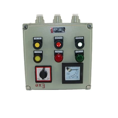 Ip65 Waterproof Control Box Switch Explosion Proof Aluminum