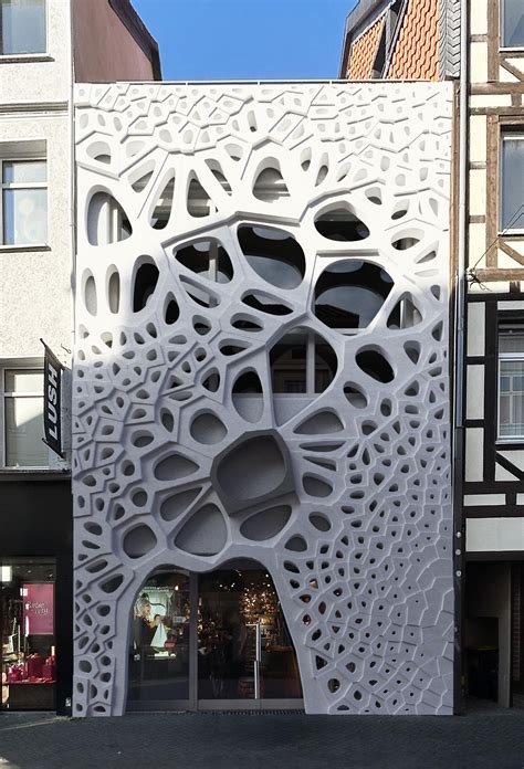 I Created A Facade Design With Grasshopper For Rhino Rendered It With