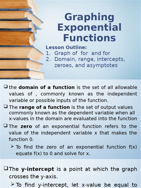 Graph Of Exponential Function Pdf Function Mathematics