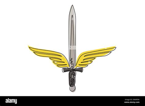 Angel With Wings Outspread Stock Vector Images Alamy