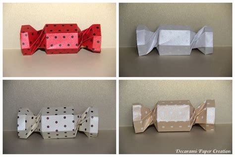 Polka Dots Candy Box Origami Paper Decoration Paper Decorations Origami Paper Dots Candy