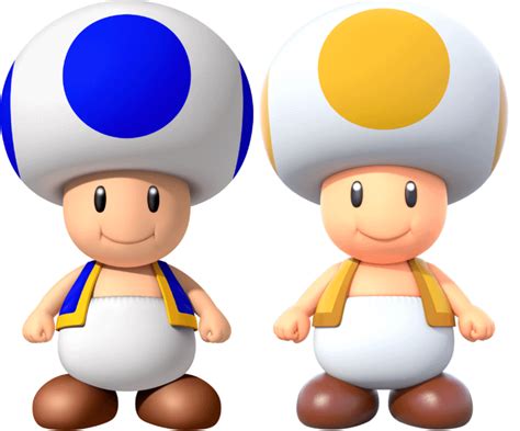 Mario Yellow Toad