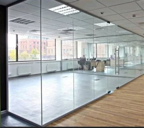 Toughened Glass Office Cabin For Commercial And Residential 5mm At