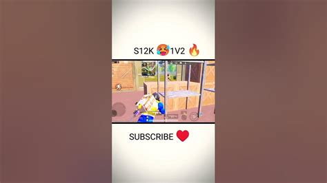 S12k 🥵 1v2 Pubg Pubgmobile Victor Bgmi Gaming Shortvideos Viral