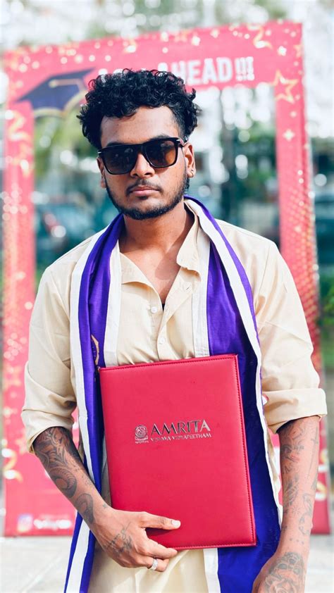 🎓 excited to announce my graduation tharun s kumar