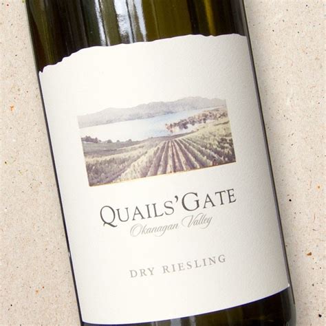 Quails Gate Logo Introducing New Limited Edition Green Spot Quails