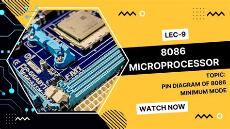 Pin Diagram Of 8086 Minimum Mode Lec 09 8086 Microprocessor YouTube