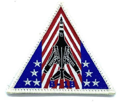 B 1b Lancer Glow In The Dark Patch Plastic Backing 3 5