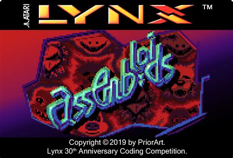 New Game Assembloids Atari Lynx Atariage Forums