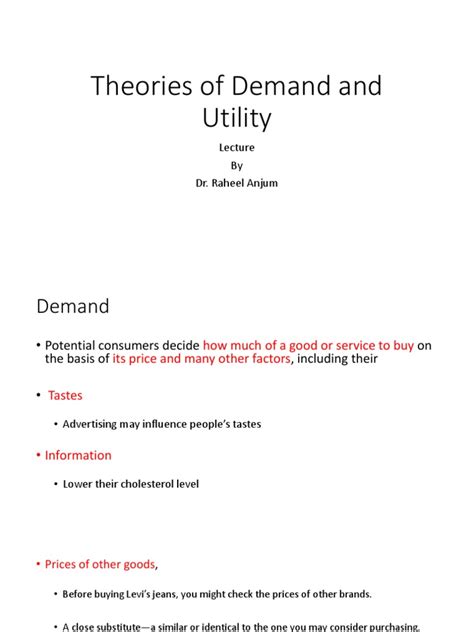 Chapter 2 Demand And Utility Pdf Elasticity Economics Demand Curve