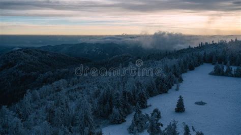 Winter Monring Sunrise Stock Image Image Of Winter 299464135