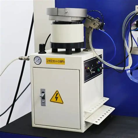 Standard Modular Autofeed System Applied To Sheet Metal Riveting Automated Self Clinching