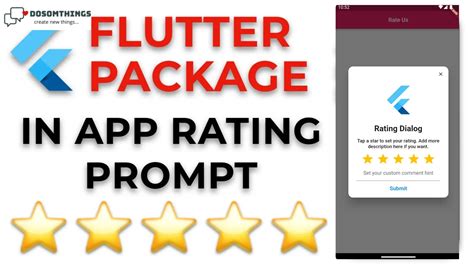 How To Add App Rating In Flutter App