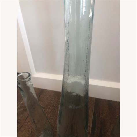 West Elm Recycled Glass Vases Set Of 3 Aptdeco