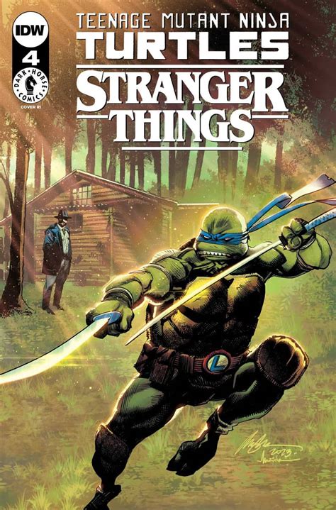 Tmntstranger Things 04 Idw Tmnt A Collection