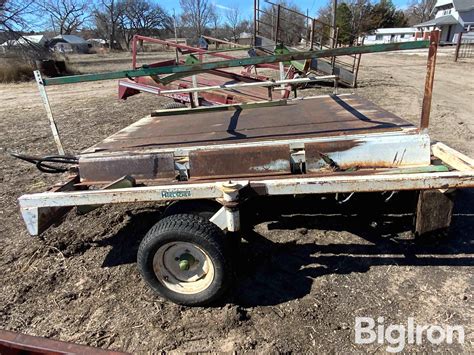 1982 Hoelscher Accumulator Small Square Bale Accumulator Agriculture Bigiron