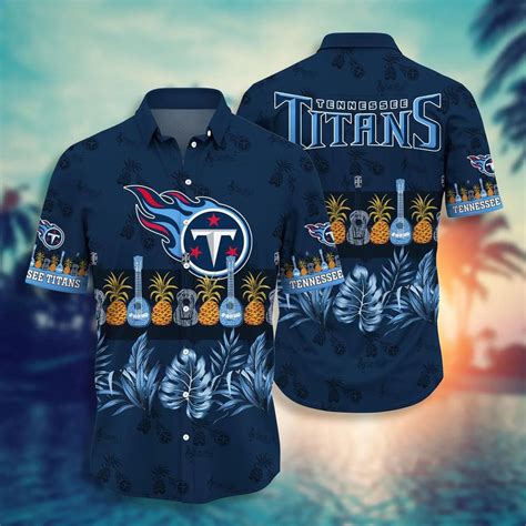 Tennessee Titans Nfl Hawaiian Sas Tropical Pattern Graphic Trends Summ Styletrendy