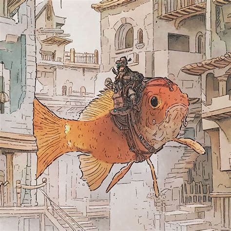 Gregory Fromenteau The Escher Fish Art4fans Signature