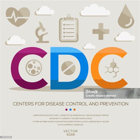 Cdc Centers For Disease Control And Prevention Stock Illustration